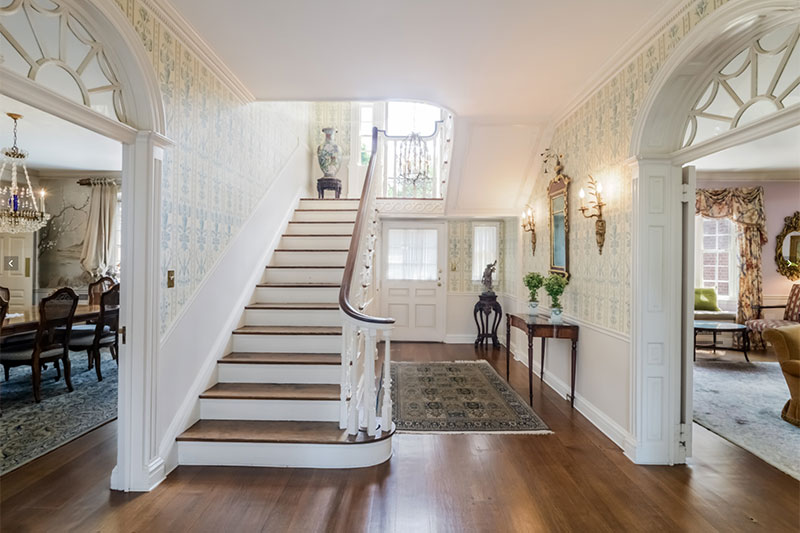 This Historic Brick Colonial Is the Perfect Choice for a Secluded ...