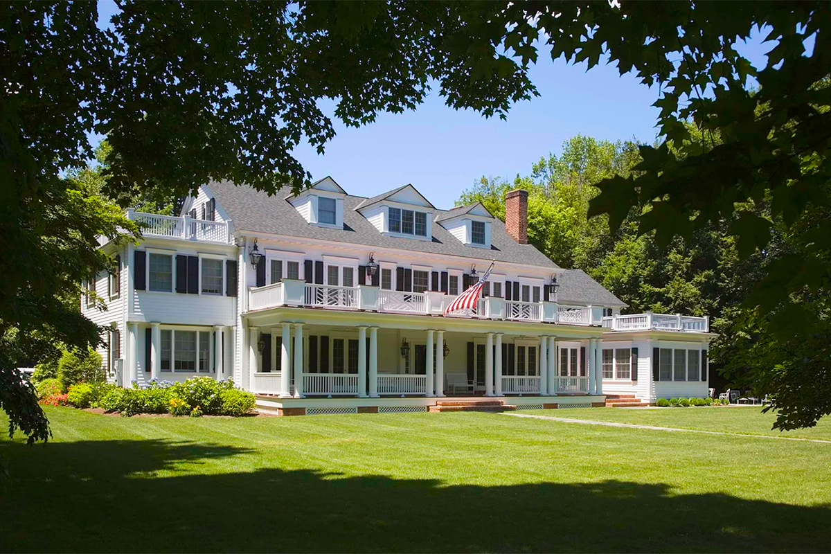 This Grand Colonial Home in Rye Is an American Beauty