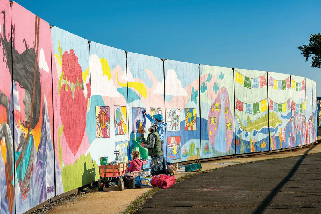 The Wishing Wall Colors the Sleepy Hollow Community