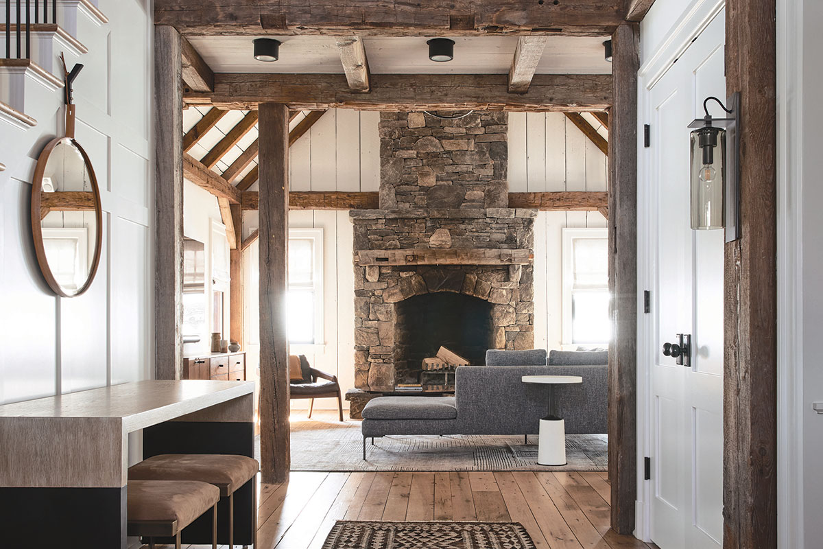 A Remodeled Waccabuc Home Charms With Rustic-Chic Touches