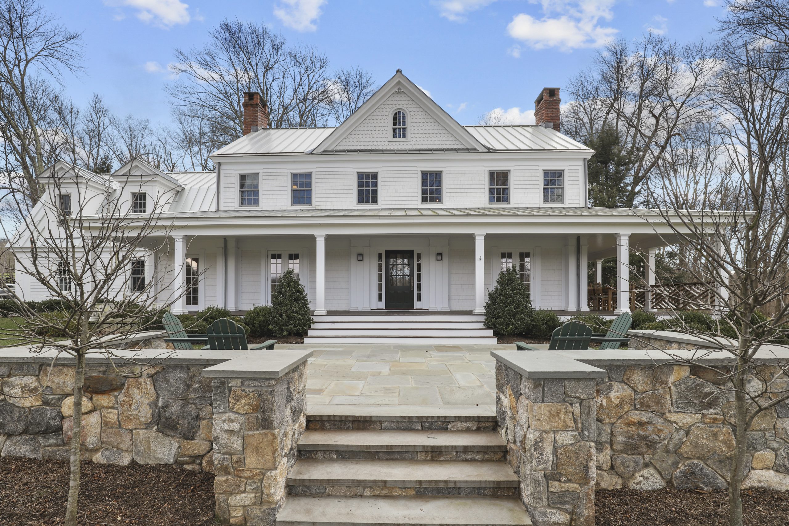 Peek Inside This Luxurious Colonial Farmhouse in Bedford