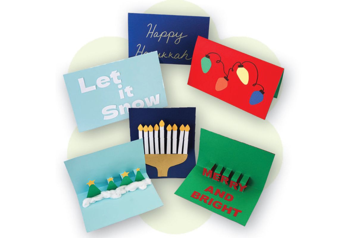 How to Make Your Own Holiday Cards With the Kids