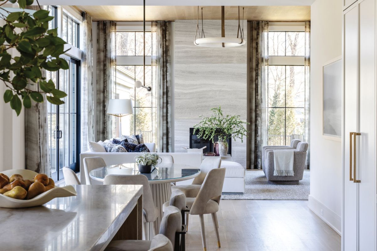 A Rye Home Embraces Sophisticated Touches and Lots of Light
