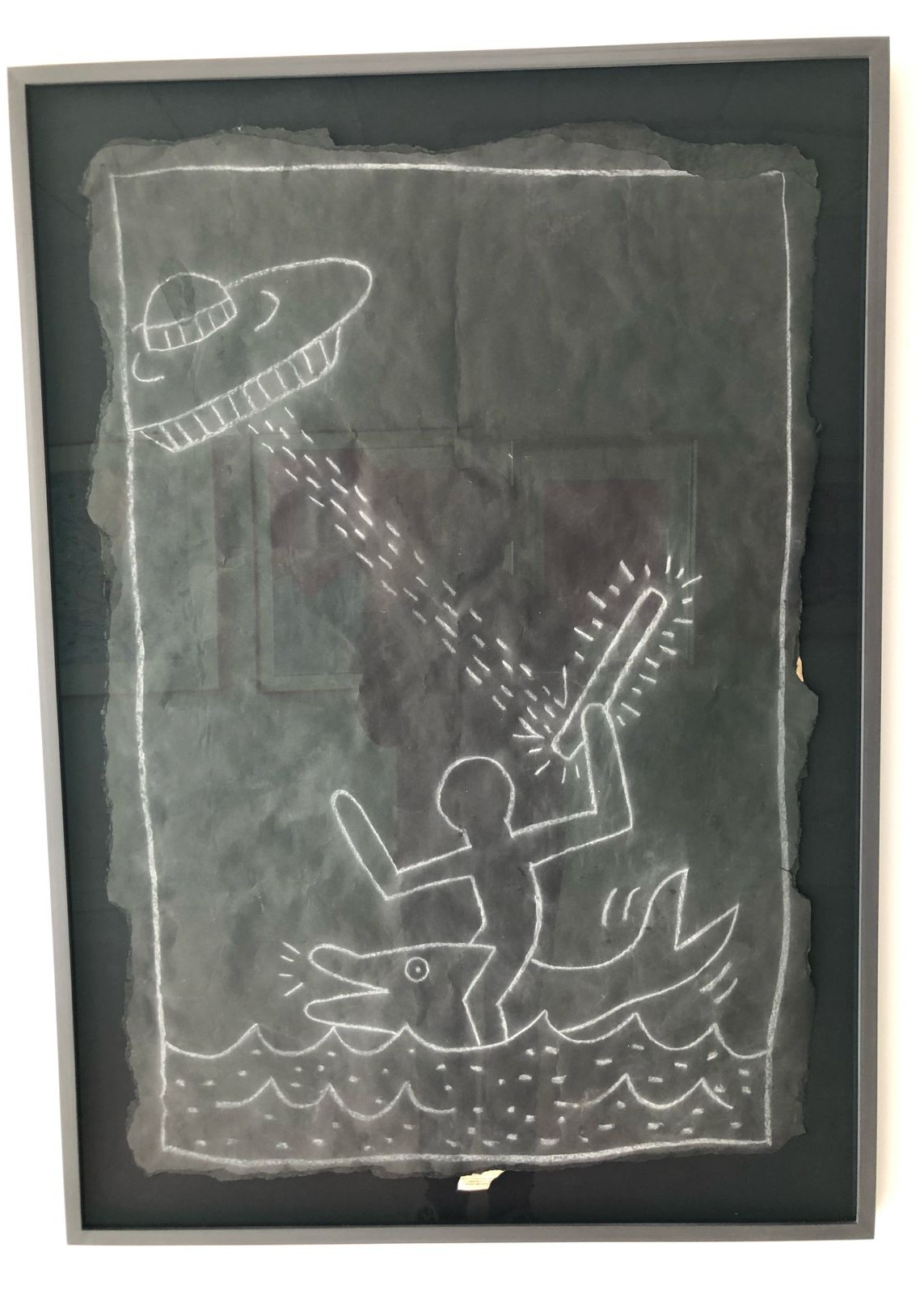 This Restaurant Showcases Iconic Keith Haring Art in White Plains
