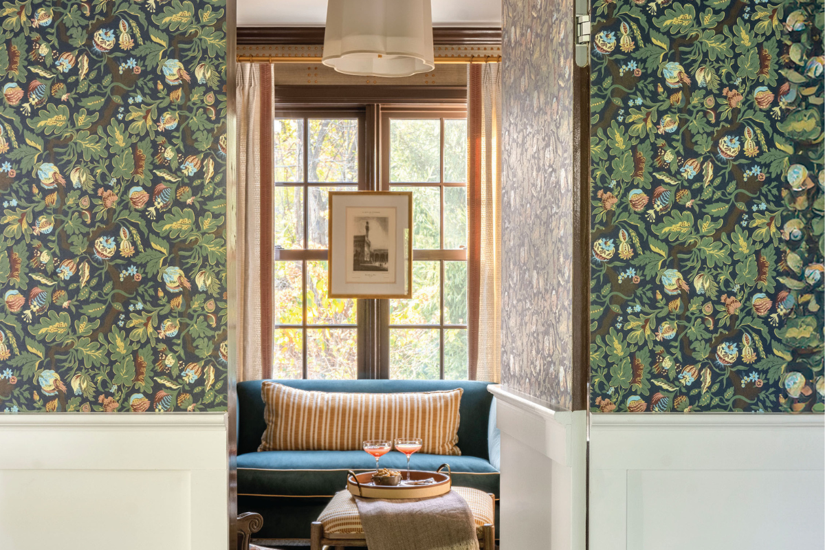 This Hidden Cocktail Lounge in a Rye Home Is So Chic