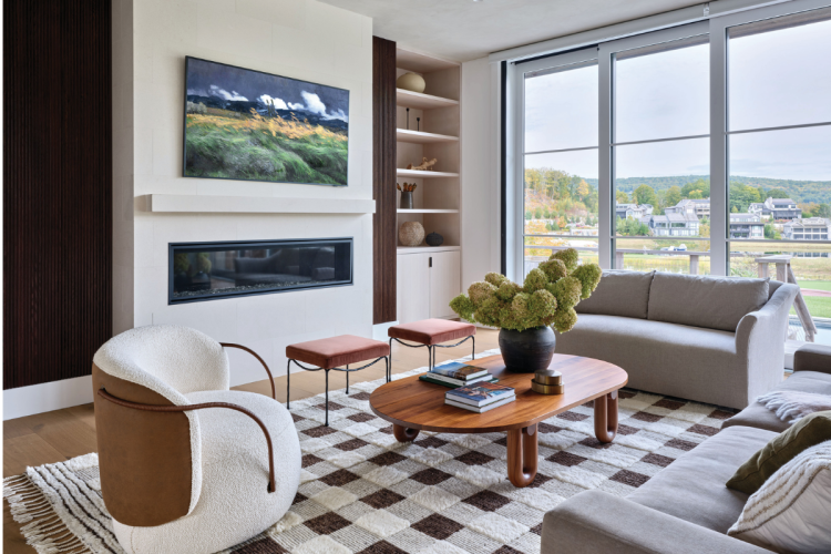 This Silo Ridge Field Club Home Sports a Refined Design