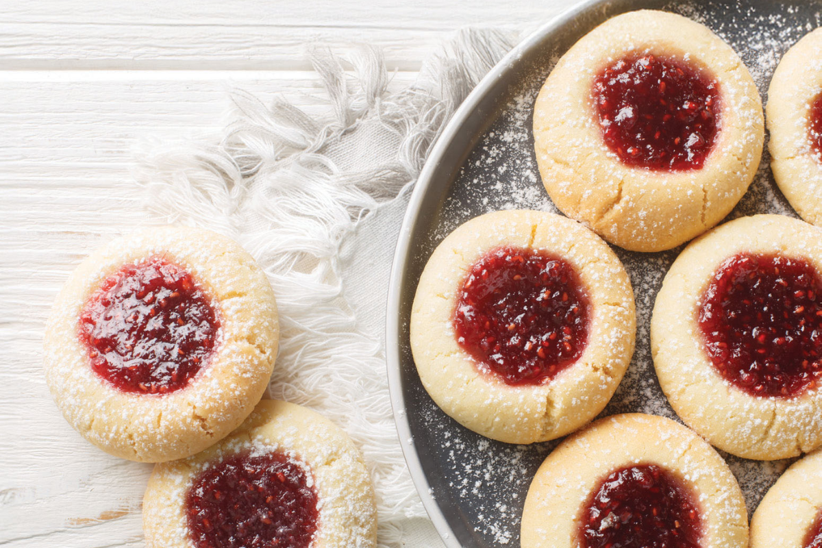 Try This Seedless Raspberry Jam Thumbprint Cookie Recipe
