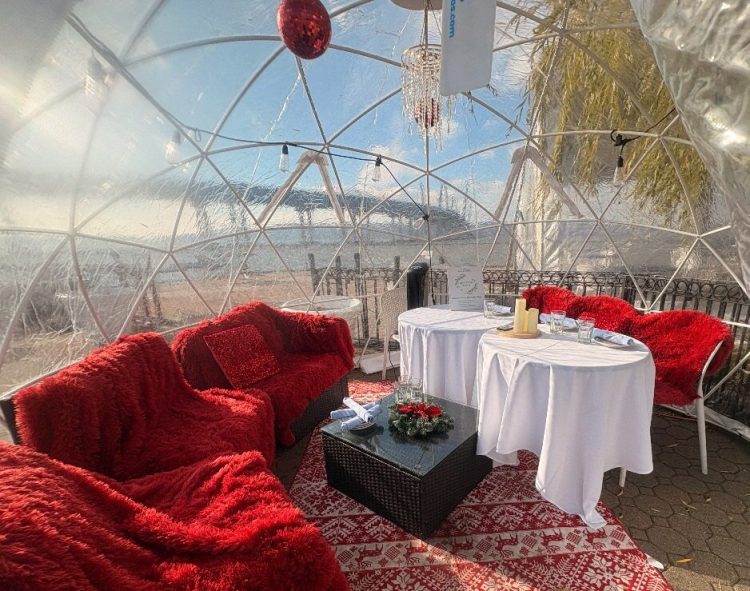 The Sailhouse Unveils Its First Winter Igloo Village in Tarrytown
