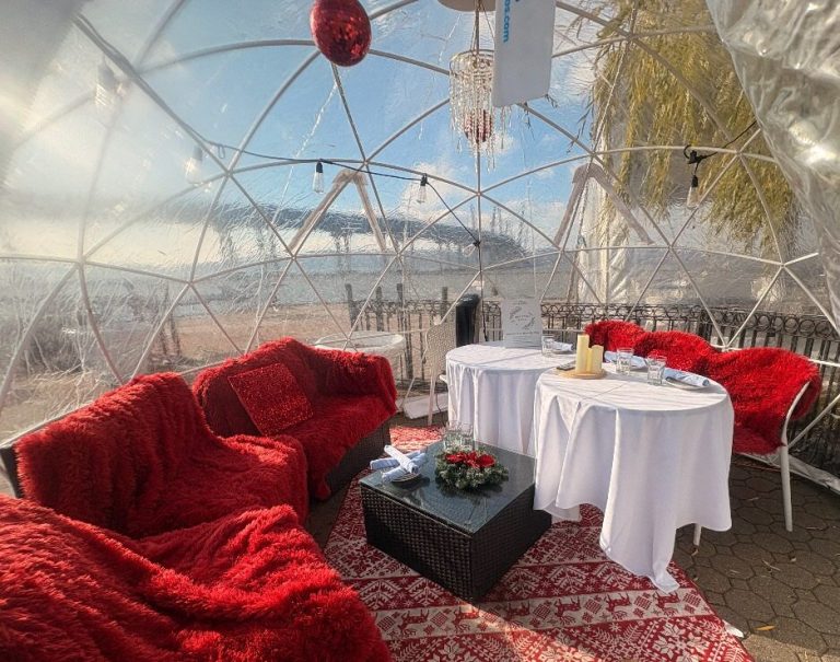 The Sailhouse Unveils Its First Winter Igloo Village in Tarrytown